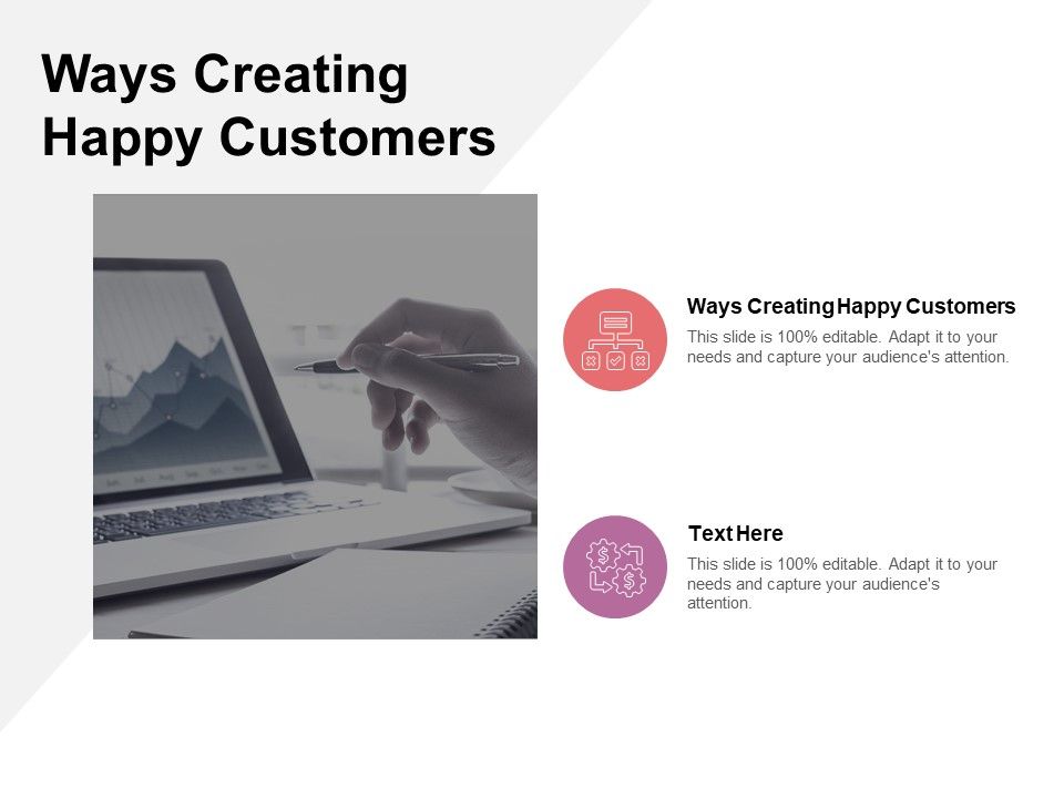 Ways Creating Happy Customers Ppt PowerPoint Presentation Layouts Graphics Cpb Pdf
