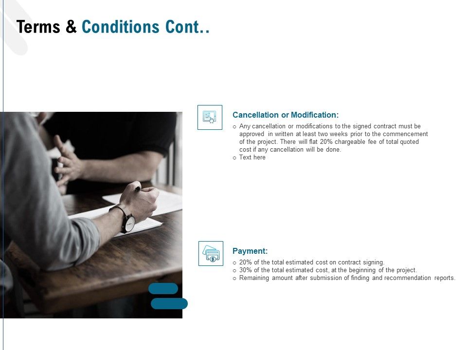 Web Based User Interface Terms And Conditions Cont Ppt Slides Skills PDF
