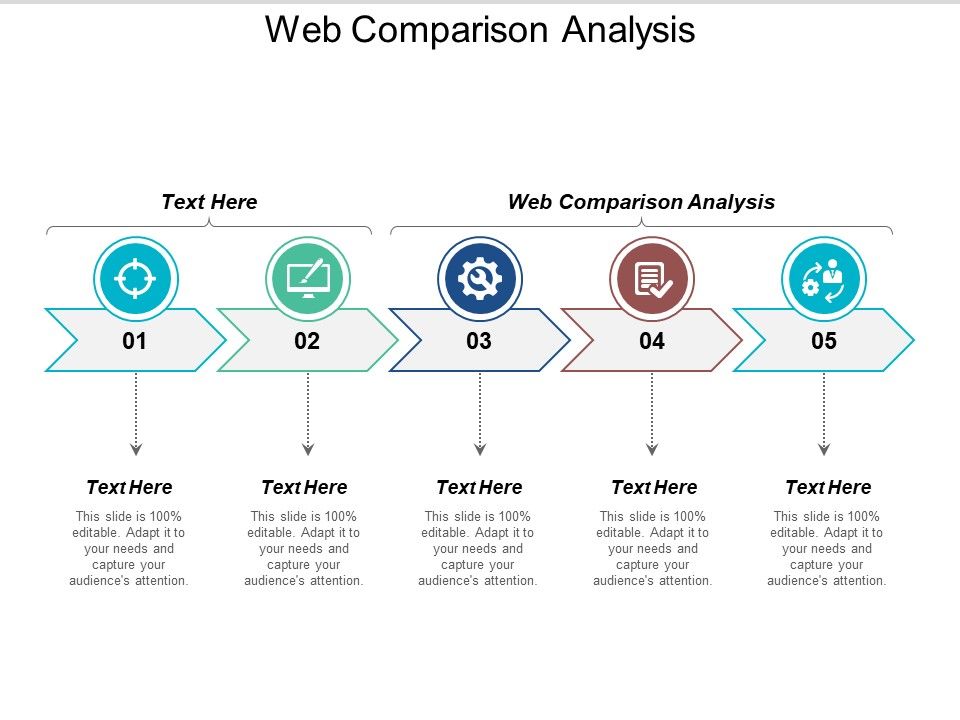 Web Comparison Analysis Ppt Powerpoint Presentation Show Background