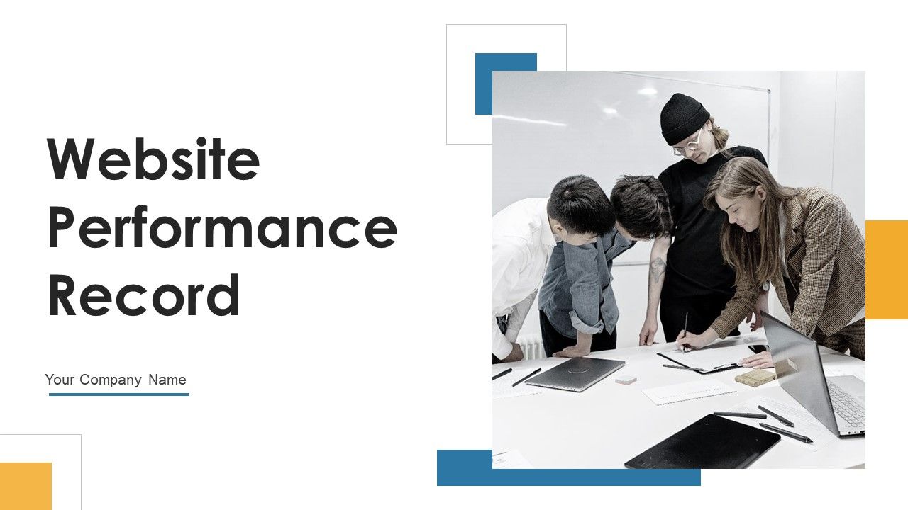 Website Performance Record Ppt PowerPoint Presentation Complete With Slides