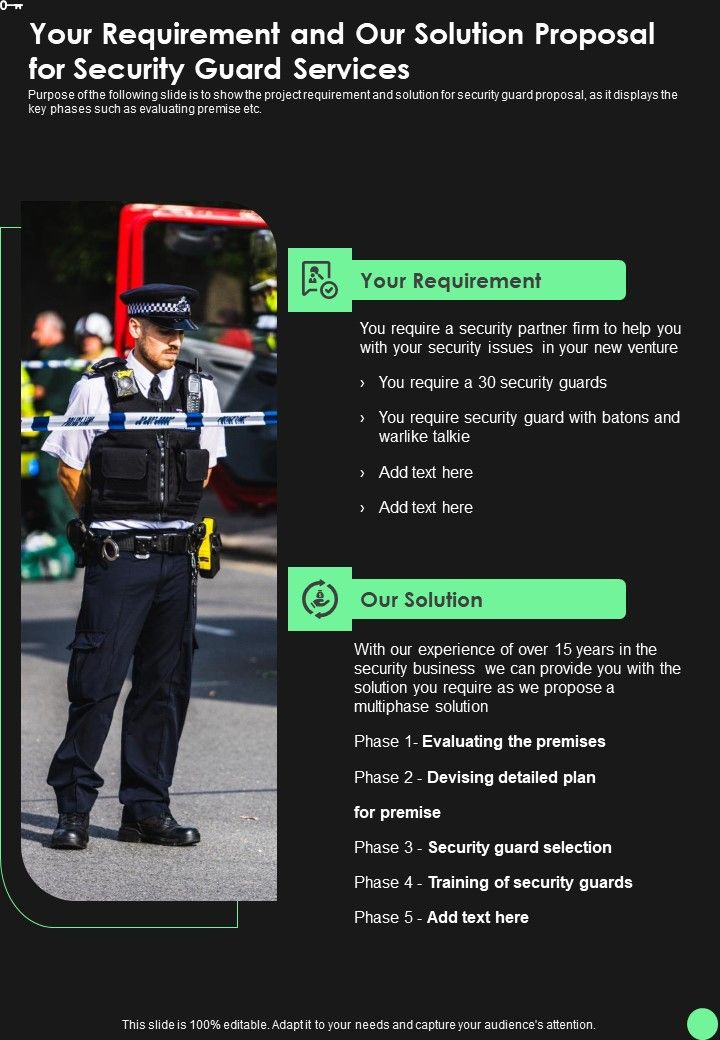 Security Guard Sample Download Free Security Guard Job .Docx (Word)
