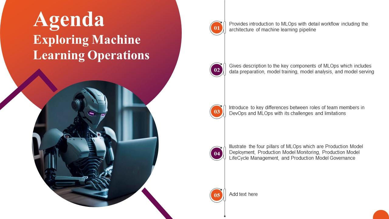 Agenda Exploring Machine Learning Operations Formats Pdf