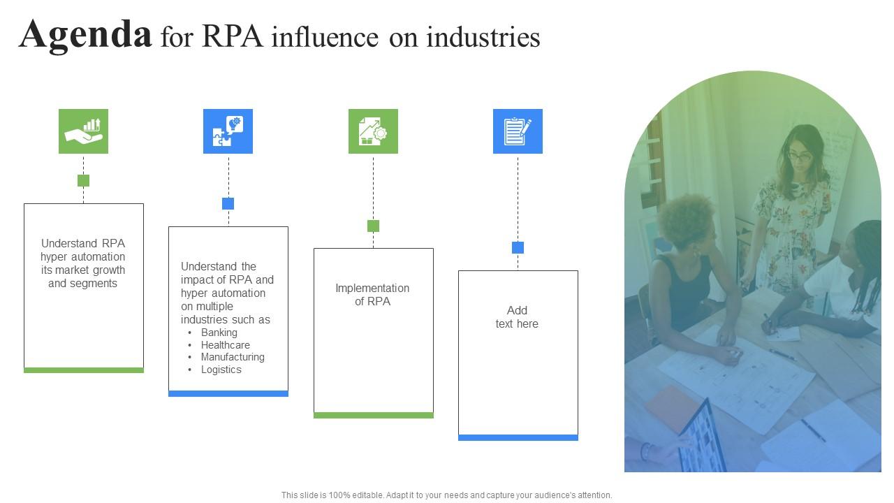 Agenda For Rpa Influence On Industries Template Pdf