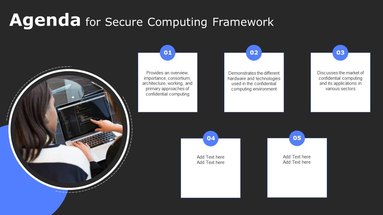 Agenda For Secure Computing Framework Portrait Pdf