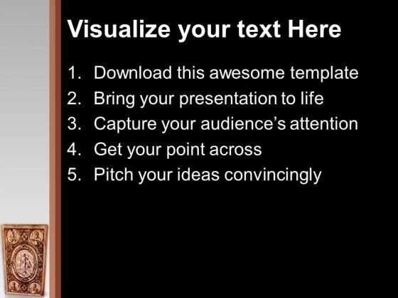 Ancient Bible Isolated Christian PowerPoint Templates Ppt Backgrounds For S