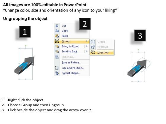 Arrow 2 Steps Execution Ppt How To Write Business Plan Free Template Powerpoint Templates