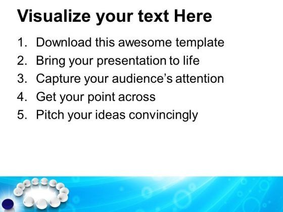 Blue Balls Standing Out From Rest PowerPoint Templates Ppt Backgrounds ...