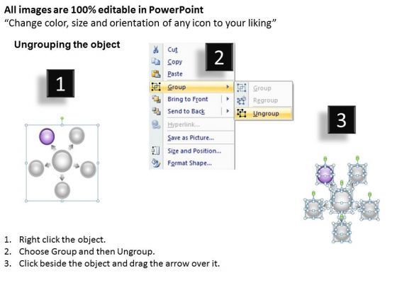 Business Charts Examples Centralized Process PowerPoint Templates ...