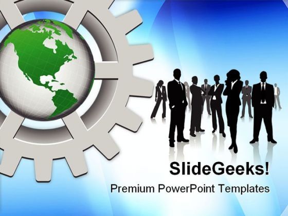 Business Concept Global PowerPoint Themes And PowerPoint Slides 0811