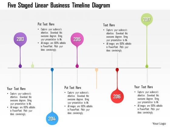 Business Diagram Five Staged Linear Business Timeline Diagram ... Business Diagram Five Staged Linear Business Timeline Diagram ...