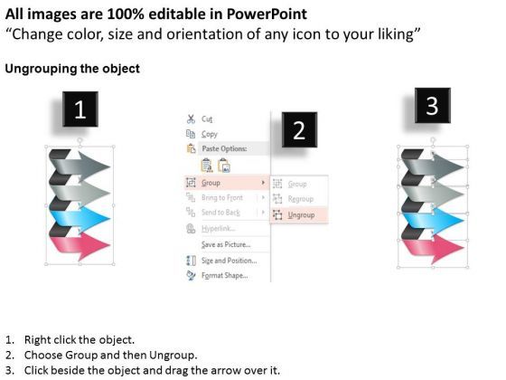 Business Diagram Four Steps Process Arrows Design Presentation Template Business Diagram Four Steps Process Arrows Design Presentation Template
