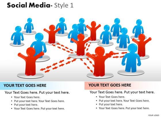 Business Framework Model Social Media Style 1 Diagram Strategy Diagram