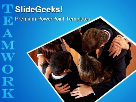 Business Office Teamwork Success PowerPoint Templates And PowerPoint ...