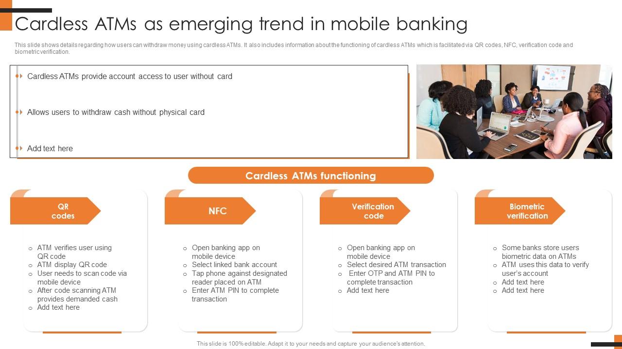 Cardless Atms As Emerging Trend In Mobile Comprehensive Smartphone Banking Topics Pdf