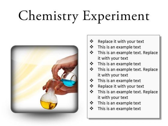 Chemistry Experiment Science Powerpoint Presentation Slides S