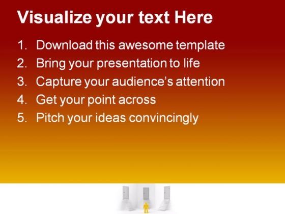 Choices Business Powerpoint Templates And Powerpoint Backgrounds 0811