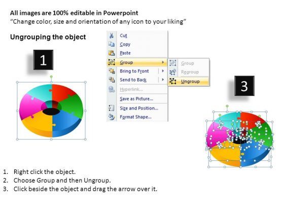 Circle Pie Charts PowerPoint Slides And Cycle Diagrams Ppt Templates