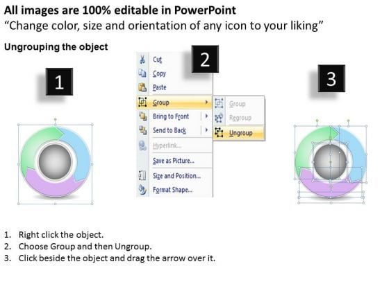 Circular Diagram Powerpoint Presentation Template