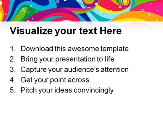 Colorful Wave Abstract PowerPoint Templates And PowerPoint Backgrounds 0311 Colorful Wave Abstract PowerPoint Templates And PowerPoint Backgrounds 0311