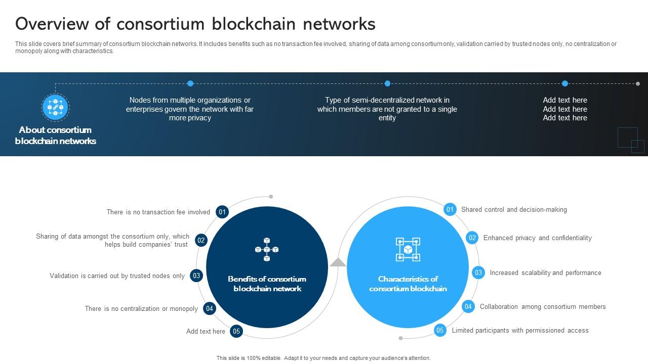 Comprehensive Manual For Blockchain Networks Overview Of Consortium BCT SS