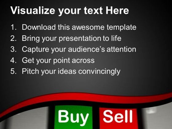 Computer Keys Buy Sell PowerPoint Templates And PowerPoint Themes 1012