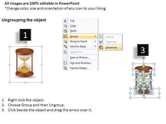 Conceptual Deadline Hourglass 1 PowerPoint Slides And Ppt Diagram Templates