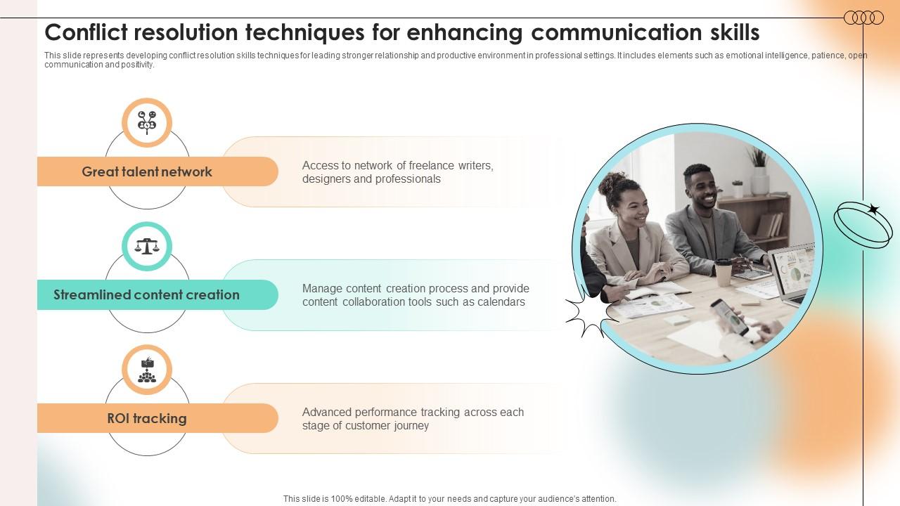 Conflict Resolution Techniques Content Marketing Platform Investor ...