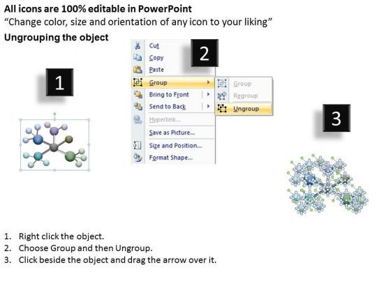 Consulting Diagram 3d Clustering Ppt Layout Mba Models And Frameworks