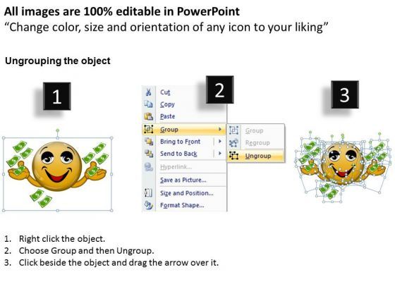 Consulting Diagram Animated Smiley With Happy Emotion Business Diagram