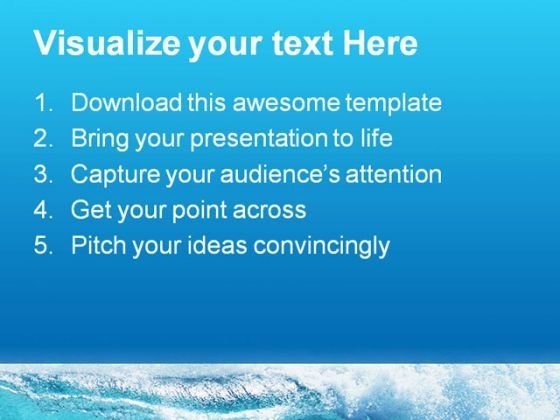 Crashing Waves Nature PowerPoint Themes And PowerPoint Slides 0611 Crashing Waves Nature PowerPoint Themes And PowerPoint Slides 0611