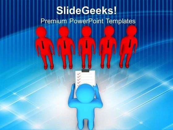 Dectate The Rules To Employees PowerPoint Templates Ppt Backgrounds For ...