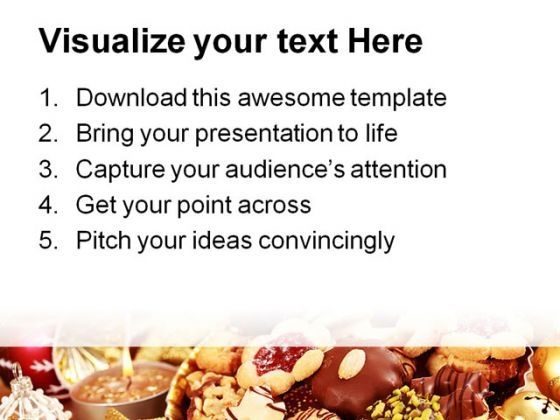 Delicious Christmas Cookie Holidays PowerPoint Templates And PowerPoint ...