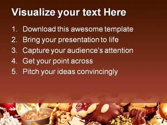 Delicious Christmas Cookie Holidays PowerPoint Themes And PowerPoint ...