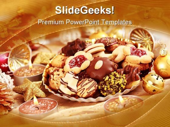 Delicious Christmas Cookie Holidays PowerPoint Themes And PowerPoint ...