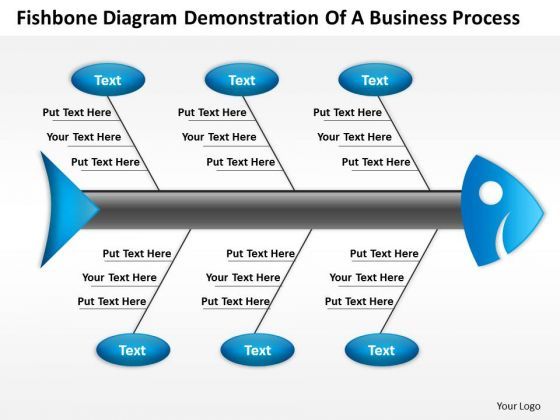 Diagram Demonstration Of Business PowerPoint Theme Process Radial Templates