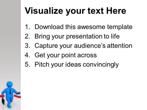 Do Not Stop Before Finish Line PowerPoint Templates Ppt Backgrounds For ...