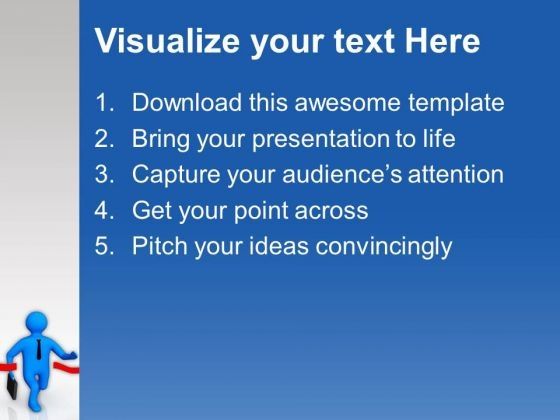 Do Not Stop Before Finish Line PowerPoint Templates Ppt Backgrounds For ...