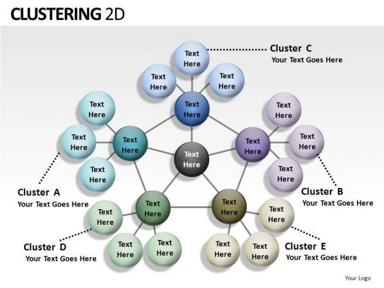 Editable Network Clustering Complex PowerPoint Slides And Ppt Diagrams
