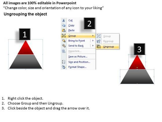 Egypt 2d Pyramid Simple PowerPoint Slides And Ppt Diagram Templates