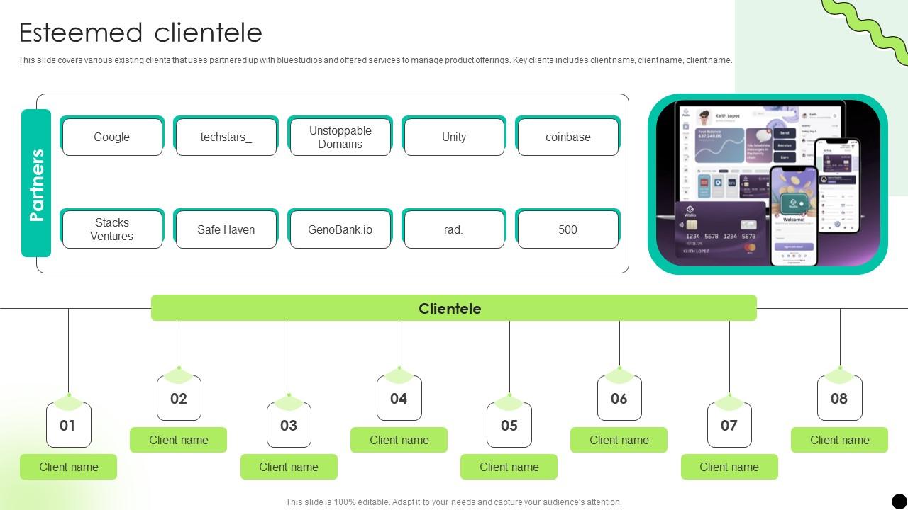 Esteemed Clientele Digital Payment Platform Pitch Deck Esteemed Clientele Digital Payment Platform Pitch Deck