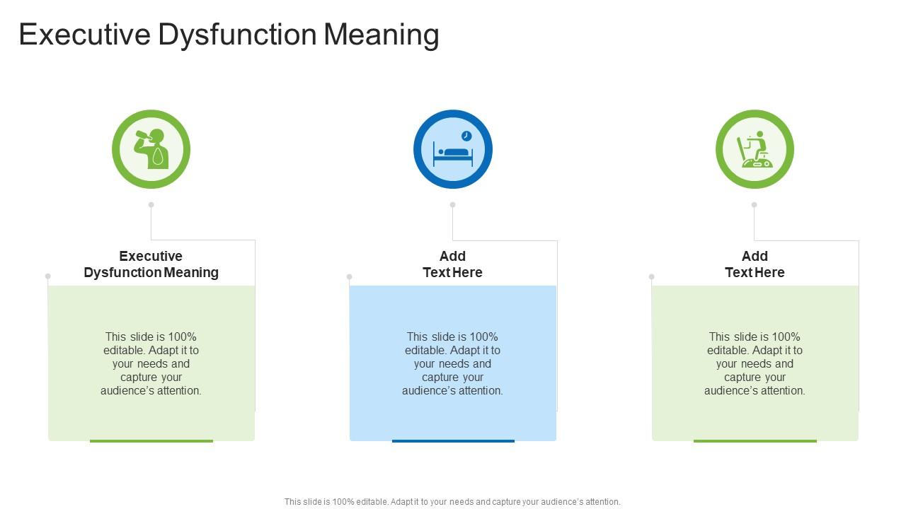 Executive Dysfunction Meaning In Powerpoint And Google Slides Cpb