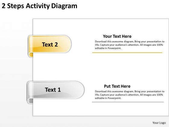 Explain Parallel Processing 2 Steps Activuty Diagram PowerPoint Templates Explain Parallel Processing 2 Steps Activuty Diagram PowerPoint Templates