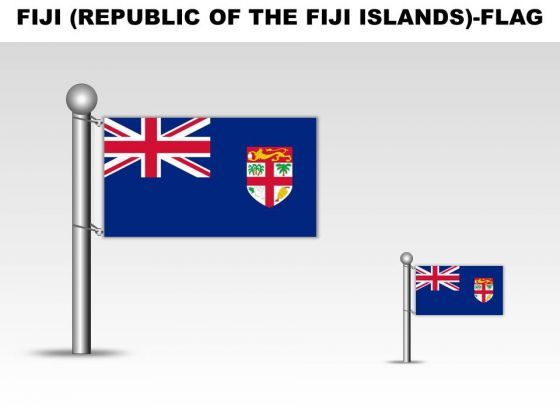 Fiji Republic Of The Fiji Islands Country PowerPoint Flags