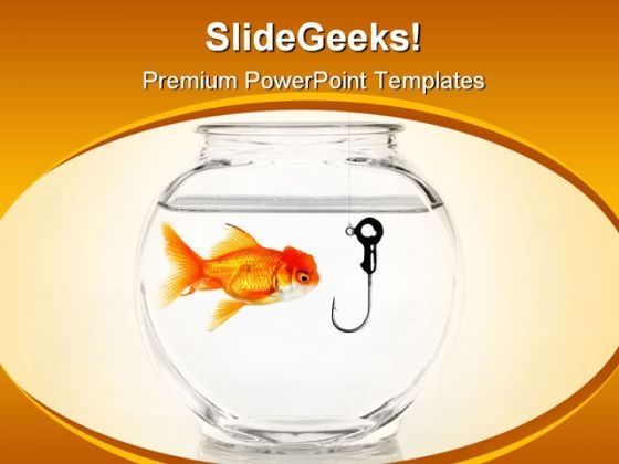 Fishing For Information Animal PowerPoint Template 0810 Fishing For Information Animal PowerPoint Template 0810