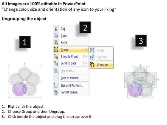 Five Overlapping Concepts Venn Diagram Ppt Business Plan Powerpoint