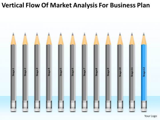 Flow Of Market Analysis For Business Plan Ppt Sample Format PowerPoint Slides