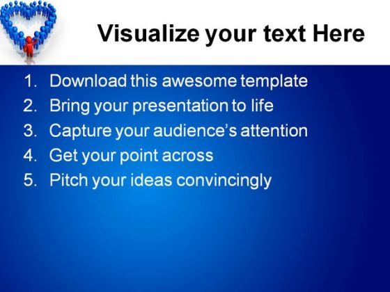 Friendly Support Symbol People PowerPoint Themes And PowerPoint Slides 0411