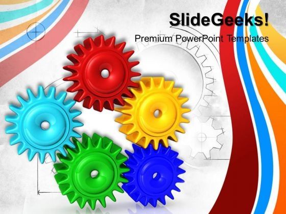 Gears Communication PowerPoint Templates And PowerPoint Themes 0512 Gears Communication PowerPoint Templates And PowerPoint Themes 0512