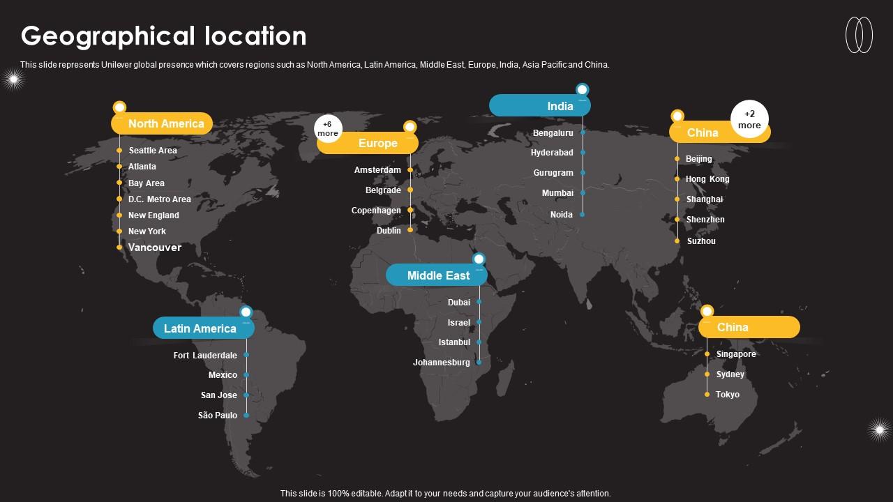 Geographical Location Information Technology Services Provider Company Profile CP SS V