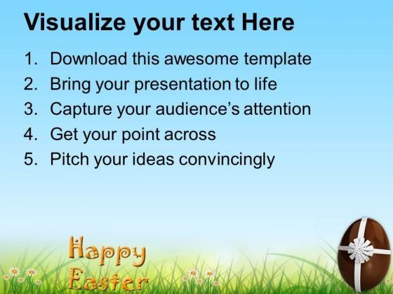 Gift Of Easter Egg PowerPoint Templates Ppt Backgrounds For Slides 0313